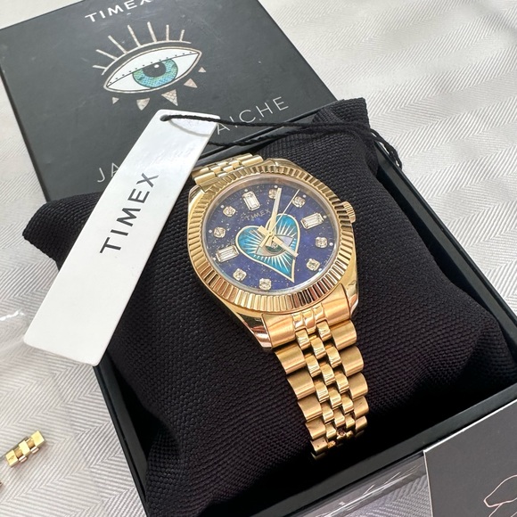 Jacquie Aiche | Other | Timex X Ja Legacy Lapis Tribe Eye Heart Watch ...